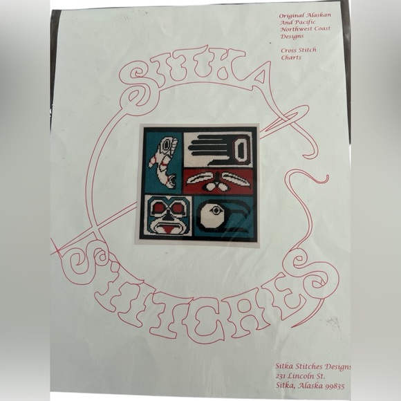 Sitka Stitches | Other | Sitka Stitches Cross Stitch Pattern | Poshmark